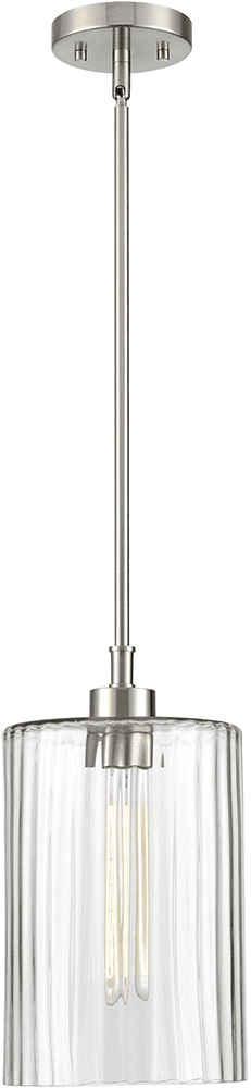 Millennium 9911-BN Chastine Brushed Nickel Mini Hanging Light Fixture ...