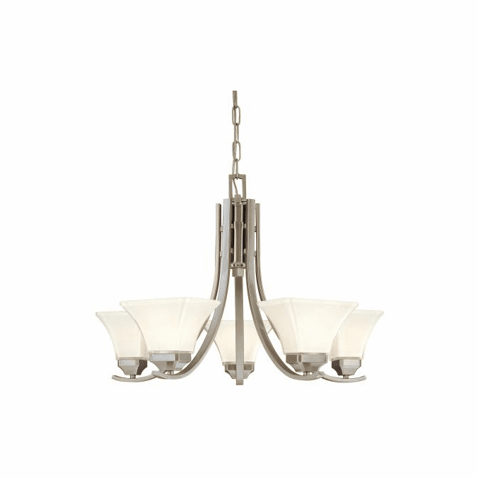 Minka Lavery 1815-84 Agilis Brushed Nickel Hanging Chandelier - MKL-1815-84