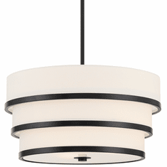 Minka Lavery 2445-66A Cascade Coal 24" Ceiling Light Pendant - MKL-2445-66A