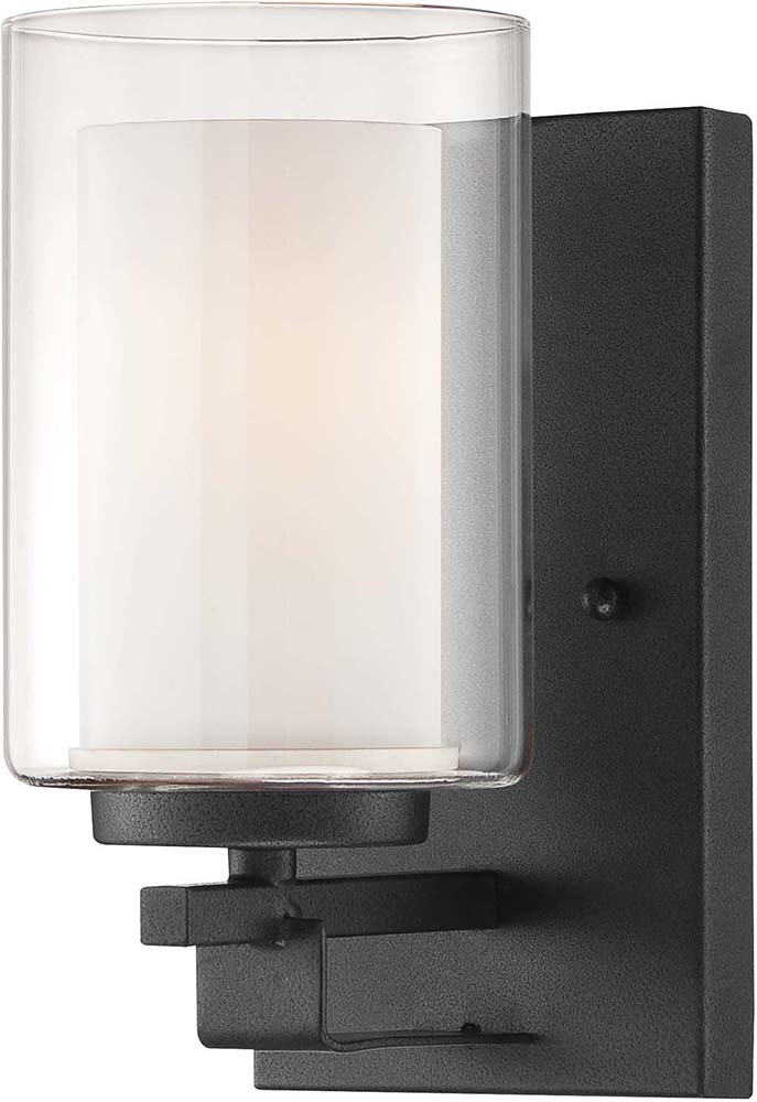 Minka Lavery 6101-66 Parsons Studio Sand Coal Lighting Wall Sconce ...