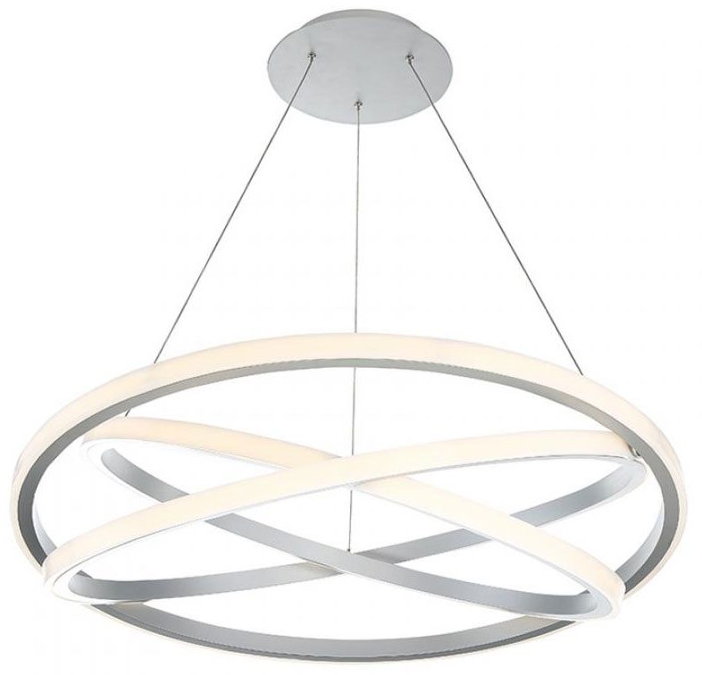 Modern Forms PD-24838-TT Veloce Modern Titanium LED 38" Hanging Pendant ...