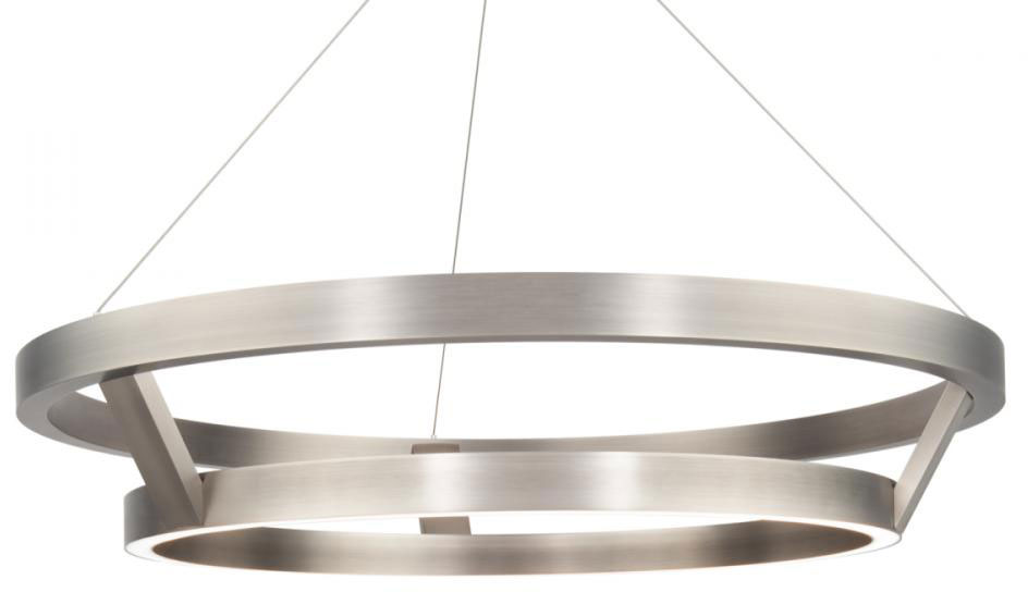 Modern Forms PD-32242-BN Imperial Contemporary Brushed Nickel LED Drop ...