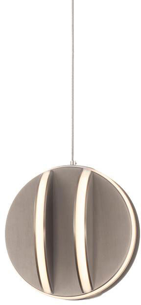 Modern Forms PD-36206-BN Carillion Modern Brushed Nickel LED Pendant ...