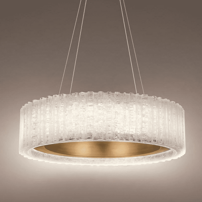 Modern Forms PD-70128-AB Rhiannon Modern Aged Brass LED Hanging Light ...