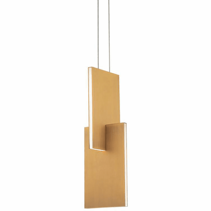 Modern Forms PD-79014-AB Amari Contemporary Aged Brass LED Mini Pendant ...