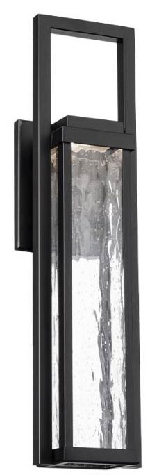 Modern Forms WS-W22120-BK Revere Modern Black LED Outdoor Wall Light Sconce - MFO-WS-W22120-BK