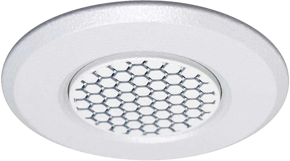 Nora NM1-RAIHECW M1 Modern 1" Round M1 Hex Cell Louver Ceiling Recessed ...