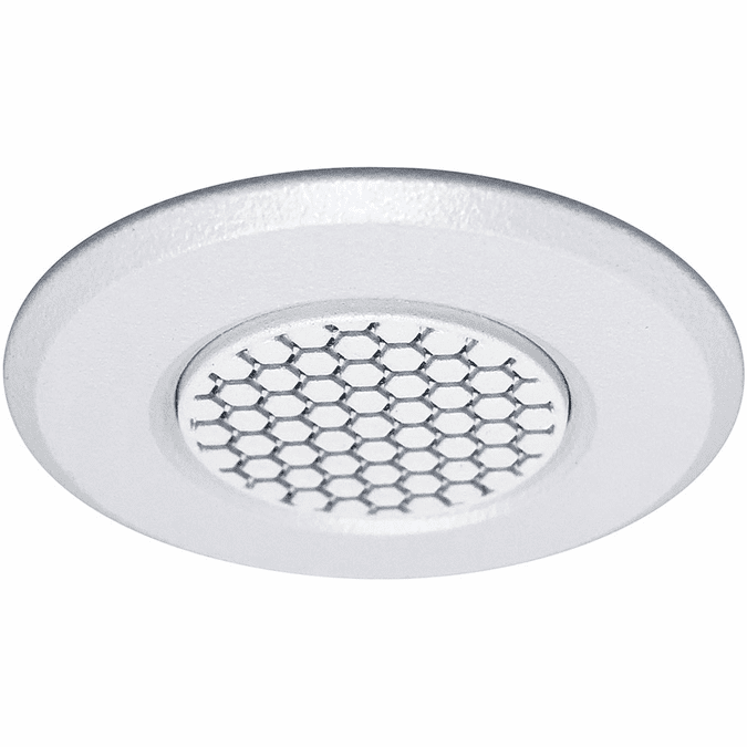 Nora NM1-RAIHECW M1 Modern 1" Round M1 Hex Cell Louver Ceiling Recessed Light - NOR-NM1-RAIHECW