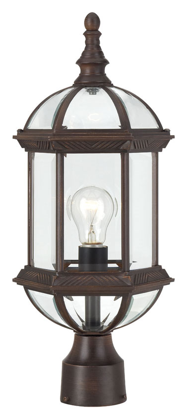 Nuvo 604975 Boxwood Rustic Bronze Finish Traditional 19 Inch Tall Post ...