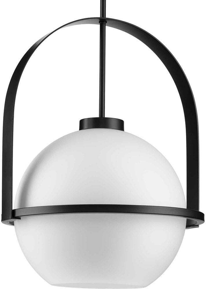 Progress P500359-31M Delayne Contemporary Matte Black 26" Pendant Light ...