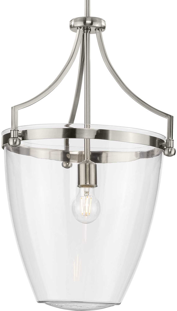 Progress P500361-009 Parkhurst Modern Brushed Nickel Pendant Lamp - PRO ...