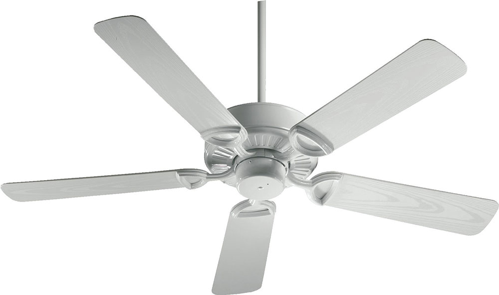 Quorum 143525-6 Estate Patio White Outdoor 52" Ceiling Fan - QRM-143525-6