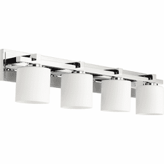 Quorum 5369-3-14 Craftsman Chrome 3-Light Bathroom Lighting - QRM-5369-3-14