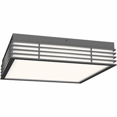Sonneman 7421.98 Marue Contemporary Textured White LED 11" Flush Mount ...