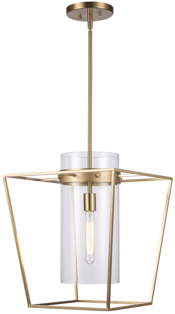 Trans Globe 11391 AG Modern Antique Gold 15" Foyer Lighting - TRA-11391-AG