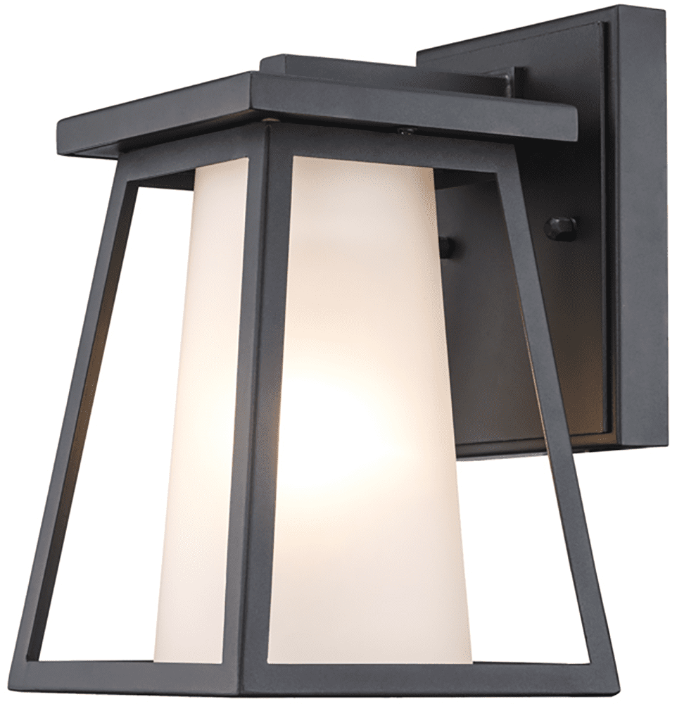 Trans Globe 51390 BK Contemporary Black 5.5" Outdoor Wall Lighting ...