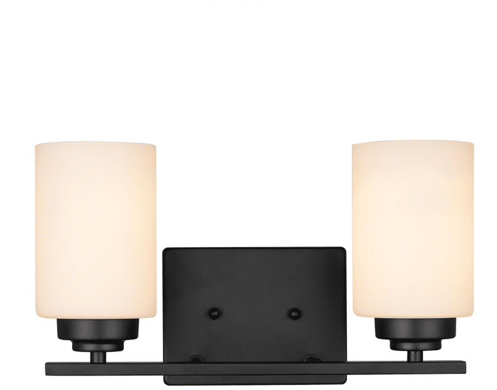 Trans Globe 70522 BK Mod Pod Black 2-Light Bath Lighting Fixture - TRA ...