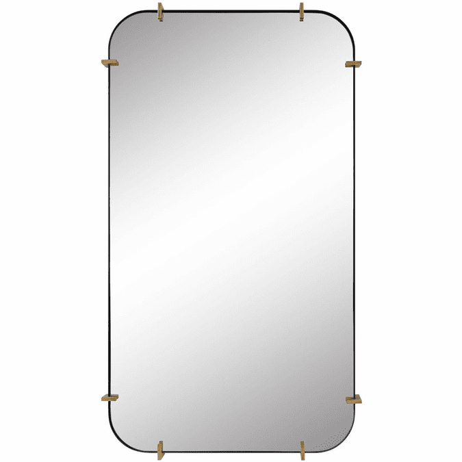 Uttermost 09888 Pali Modern Industrial Iron Mirror - UTT-09888
