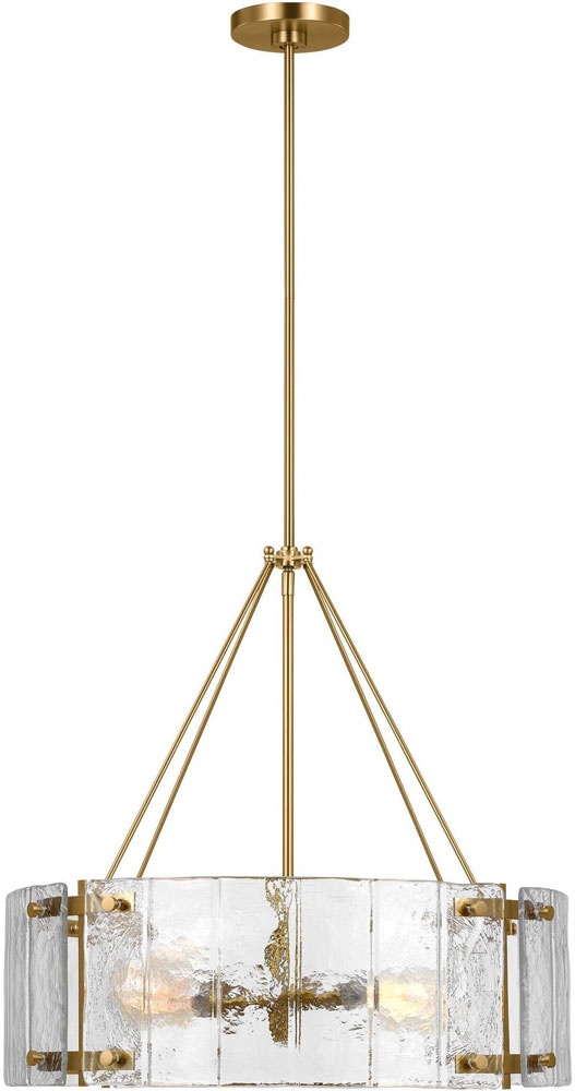 Visual Comfort Studio AP1234BBS Calvert Modern Burnished Brass Drop ...