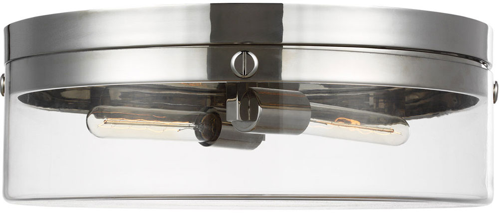 Visual Comfort Studio CF1032PN Garrett Contemporary Polished Nickel 18 ...