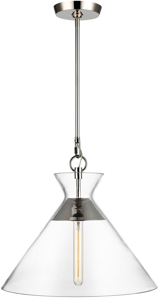 Visual Comfort Studio CP1031PN Atlantic Contemporary Polished Nickel ...