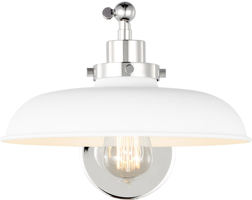 Visual Comfort Studio CW1141MWTPN Wellfleet Modern Matte White and ...