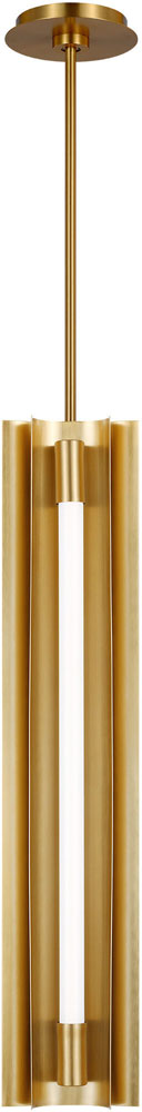 Visual Comfort Studio KP1084BBS Carson Contemporary Burnished Brass LED ...