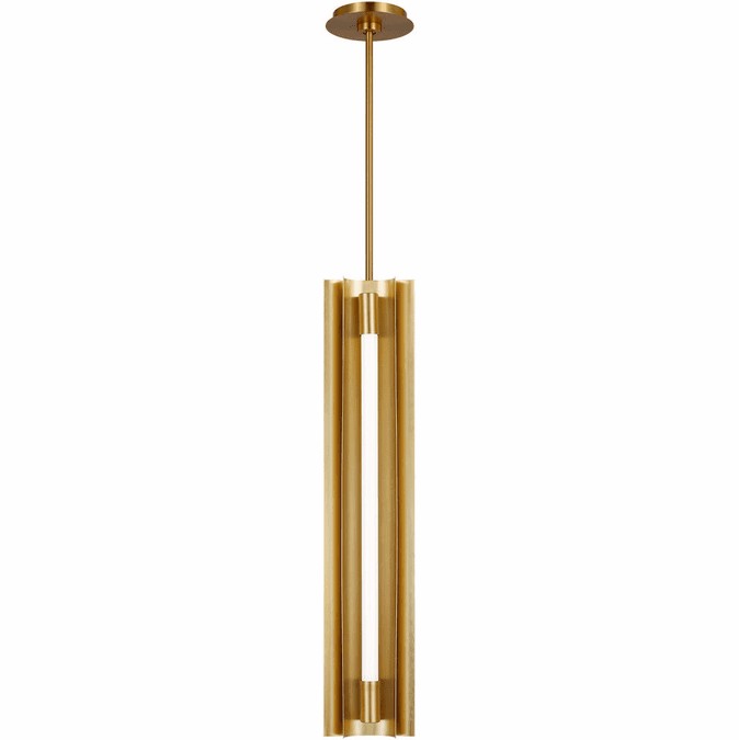 Visual Comfort Studio KP1084BBS Carson Contemporary Burnished Brass LED ...