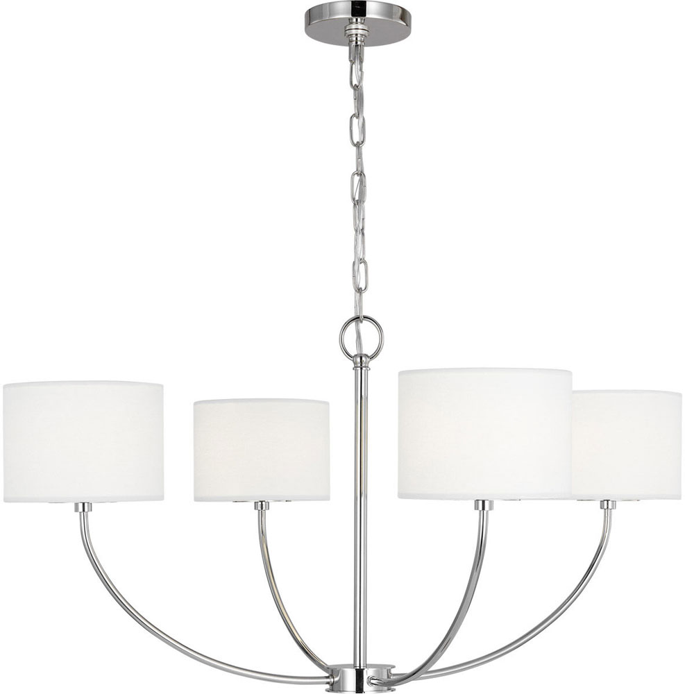 Visual Comfort Studio KSC1034PN Sawyer Modern Polished Nickel 32 ...