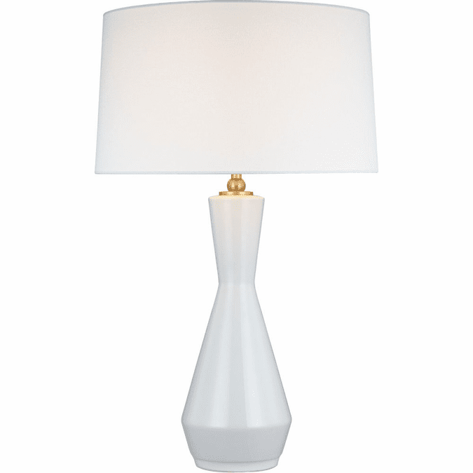 Visual Comfort Studio TT1221SIV1 Jens Modern Soft Ivory Lighting Table ...