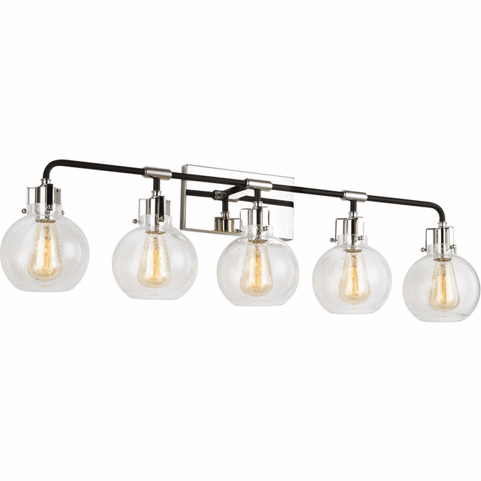 Visual Comfort Studio VS24405PN/TXB Clara Contemporary Polished Nickel ...