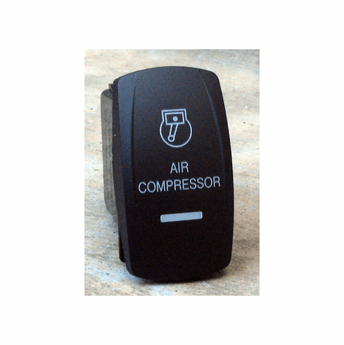 Air Compressor - Dual Led Lighted Rocker Switch