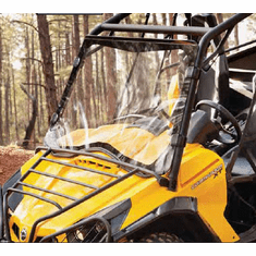 Can Am Commander Windshields - Half Windshield - Full Tilting Folding