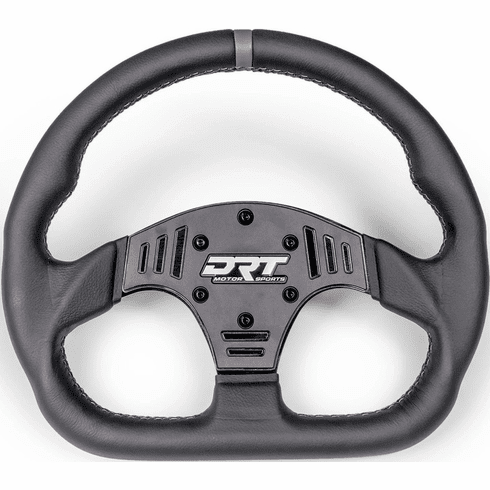 DRT Motorsports D-Shape Steering Wheel - Leather