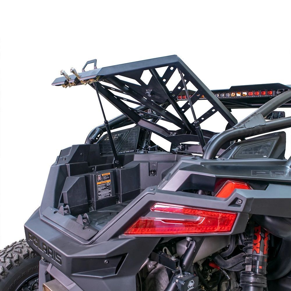 DRT Motorsports Tire Carrier / Adventure Rack for 2022+ Polaris RZR Pro ...