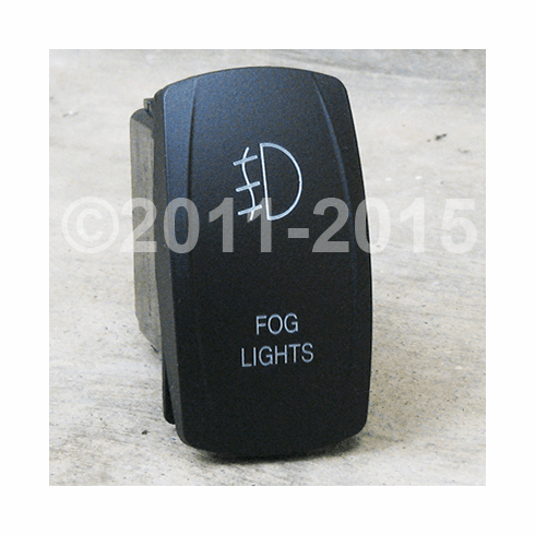 Fog Lights - Dual Led Lighted Rocker Switch