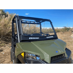 2015+ Polaris Ranger Mid Size 570 - Mid Size 500 Windshields | Rear ...
