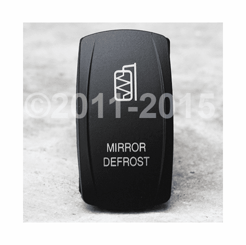 Mirror Defrost - Dual Led Lighted Rocker Switch