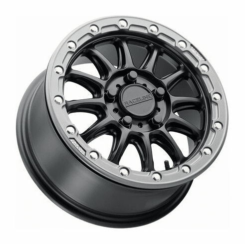 Raceline A14 Alpha Bead Lock 15" UTV Wheel - Black/Gunmetal