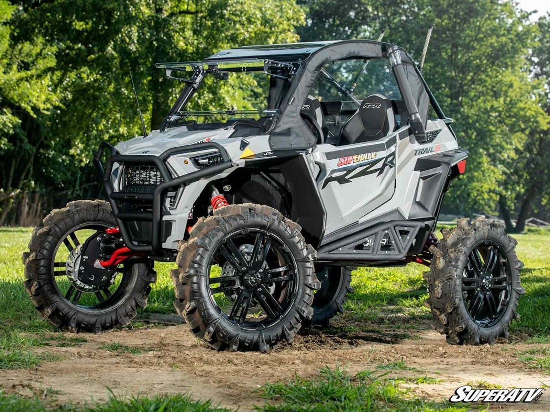 SuperATV Primal Soft Cab Enclosure Upper Doors for Polaris RZR Trail ...