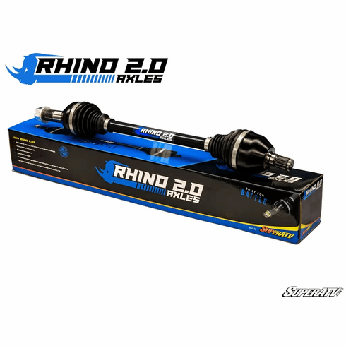 SuperATV Rhino 2.0 Heavy-Duty Axles for Can-Am Commander