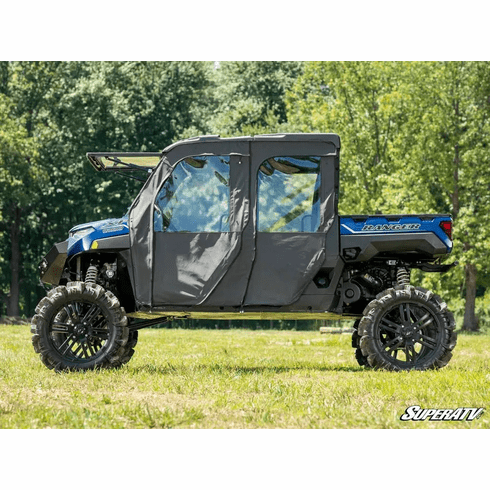 SuperATV Soft Cab Enclosure Upper Doors for Polaris Ranger 1000 Crew ...