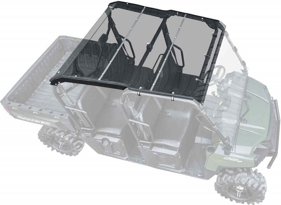 SuperATV Tinted Polycarbonate Roof for Polaris Ranger Full-Size 570 Crew