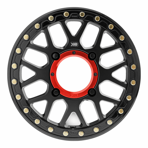 KMC XS235 Grenade Beadlock - 14" | 15" - Satin Black | Satin Bronze