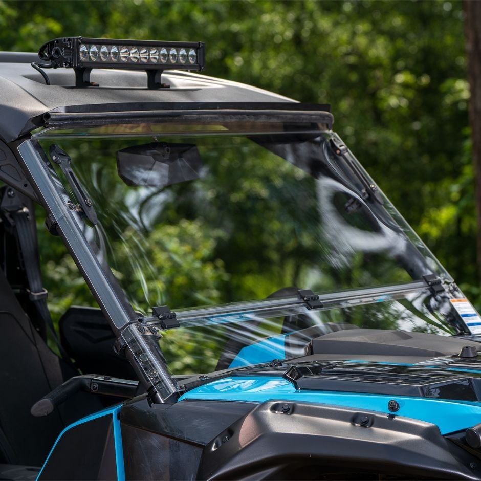 Genuine Yamaha Folding Polycarbonate Windshield for Wolverine Models