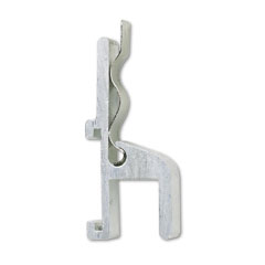 Quartet® Map Hook with Clip, One Inch, for Map Rail QRTX