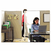 Quartet® Premium Workstation Privacy Screen, 38w x 65h,