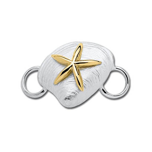 LeStage Clam with Starfish Convertible Clasp