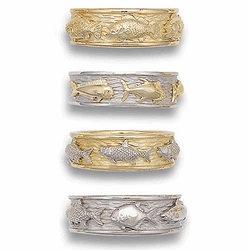 Fish Wedding Rings - Ocean Offerings