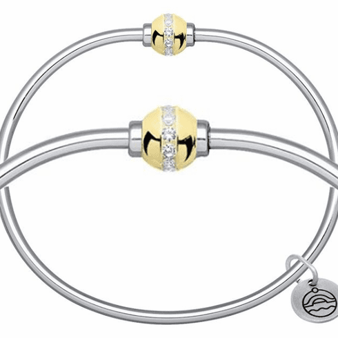 Diamond & Gold Cape Cod Bracelet - Ocean Offerings
